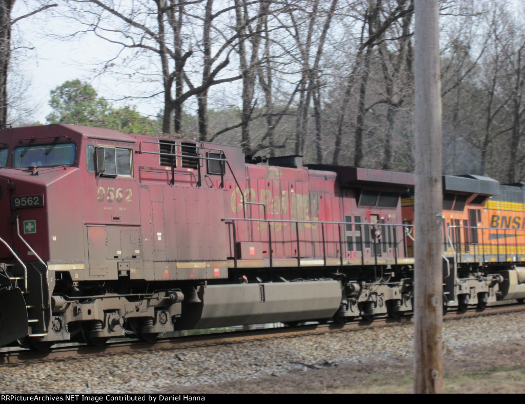 Beat-up CP AC44 trails